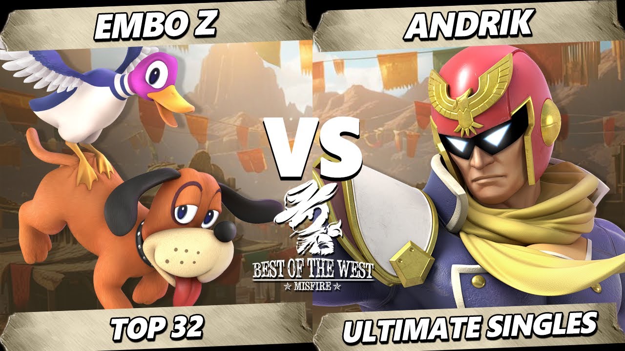 Best of the West II - embo_z (Duck Hunt) Vs. Andrik (Captain Falcon) Smash Ultimate - SSBU - YouTube