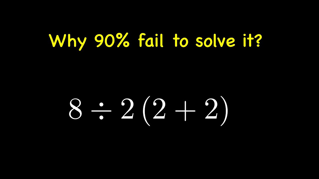 99% getting wrong answer!Can You Solve this Children school math ...