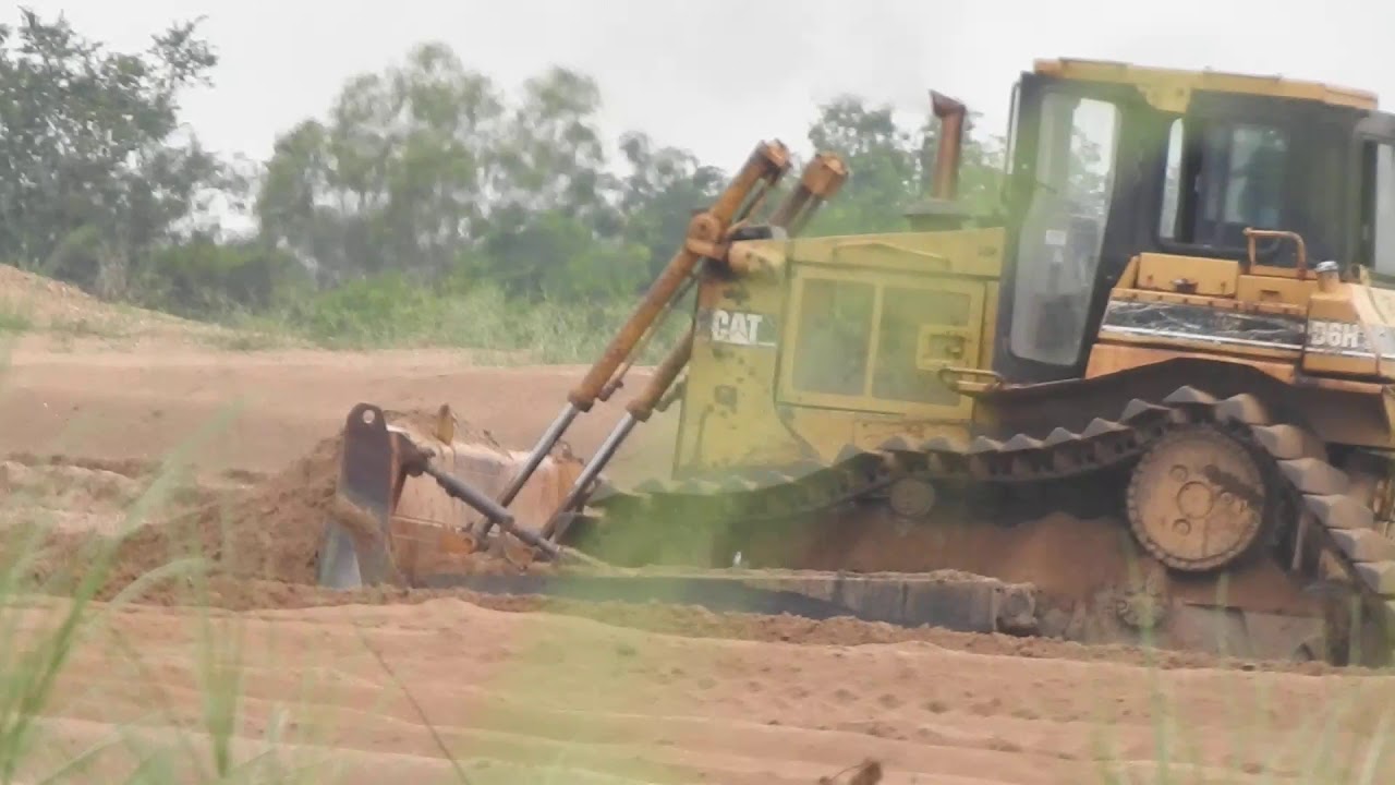 Bulldozer work - YouTube