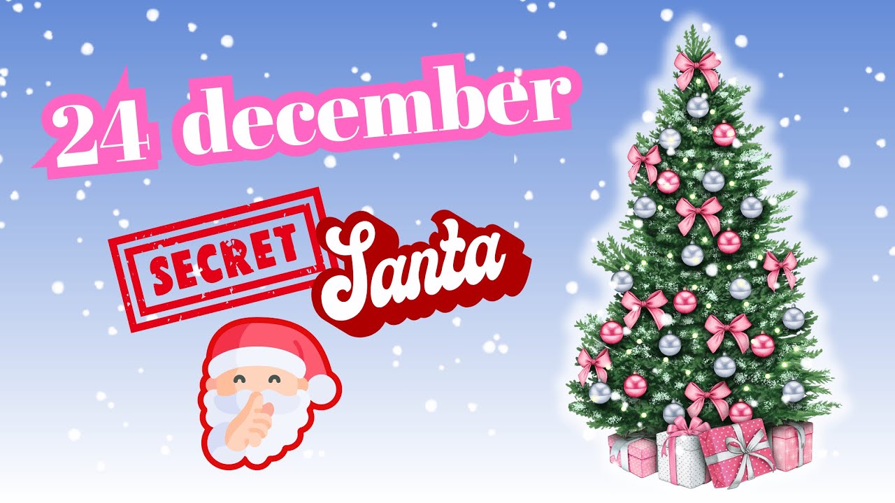 Secret Santa 🎁 - samen met Martina, natuurtalentje hoor! - YouTube