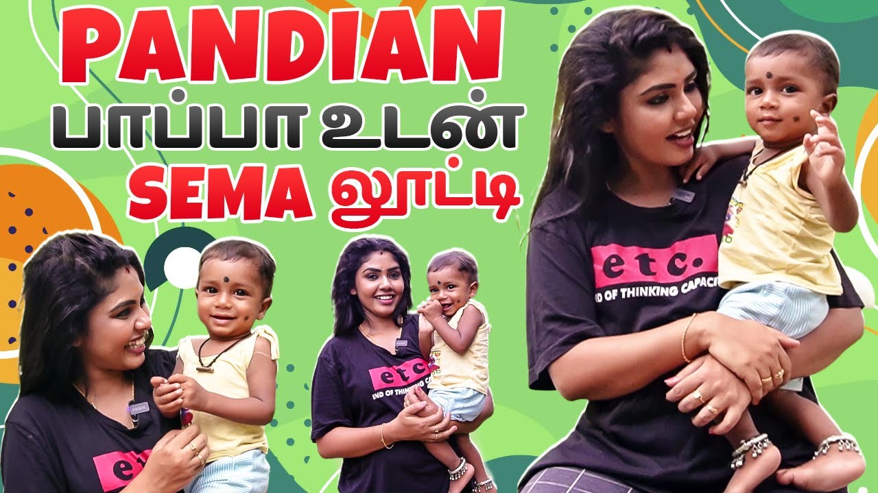 Pandian பாப்பா கூட Shooting ரகளைகள் | Pandian Stores குட்டீஸ் Vlog ...