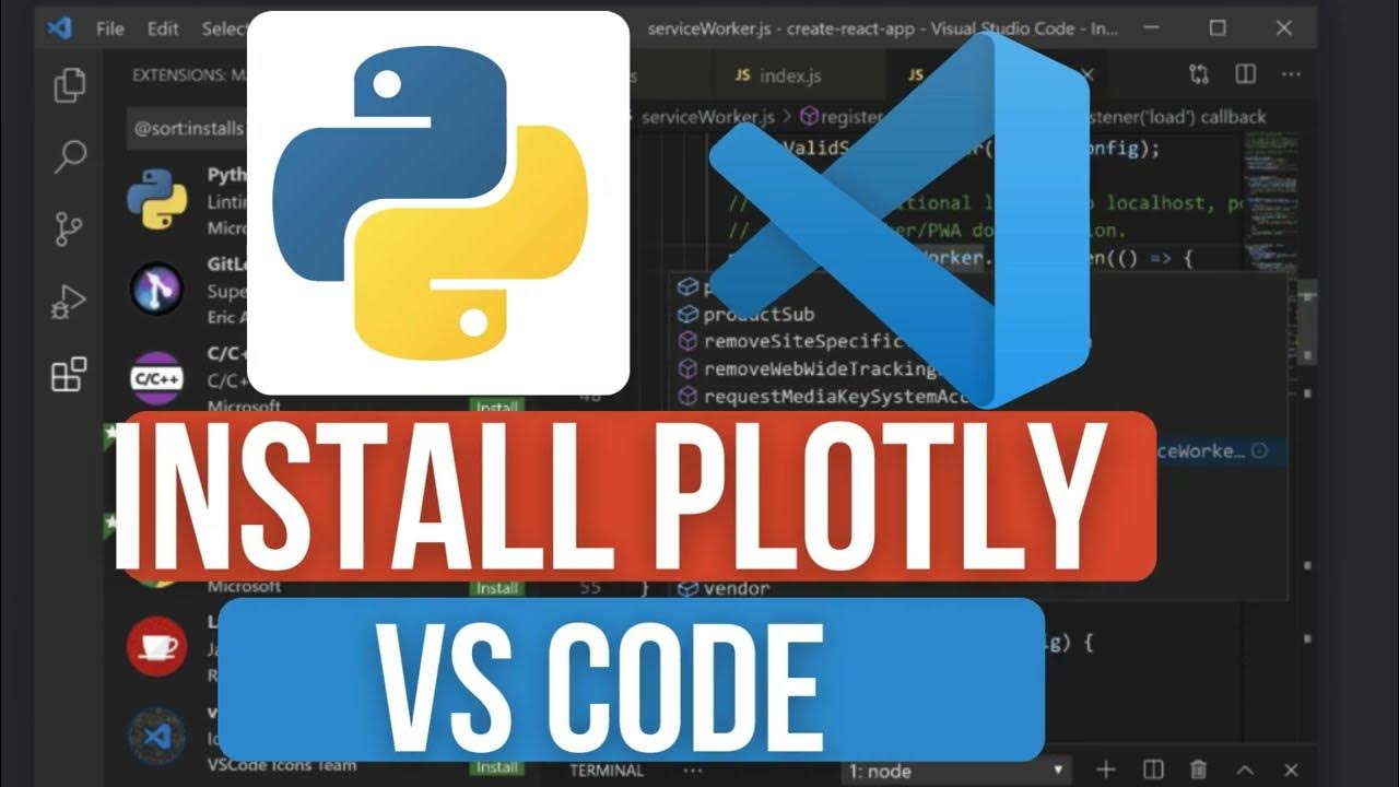 How to Install Plotly for Python in VS Code | Interactive Data Visualization & Dashboards Guide ...