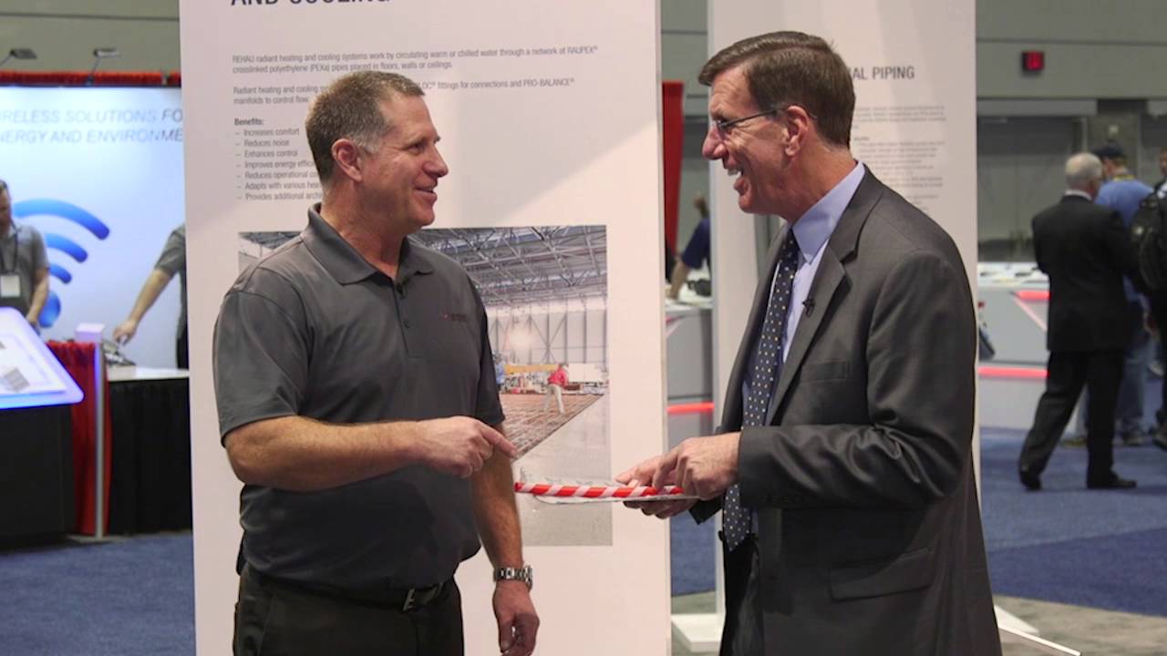 Heating Help's Dan Holohan Tries RAUPEX SPEED Radiant Heating Fastening ...