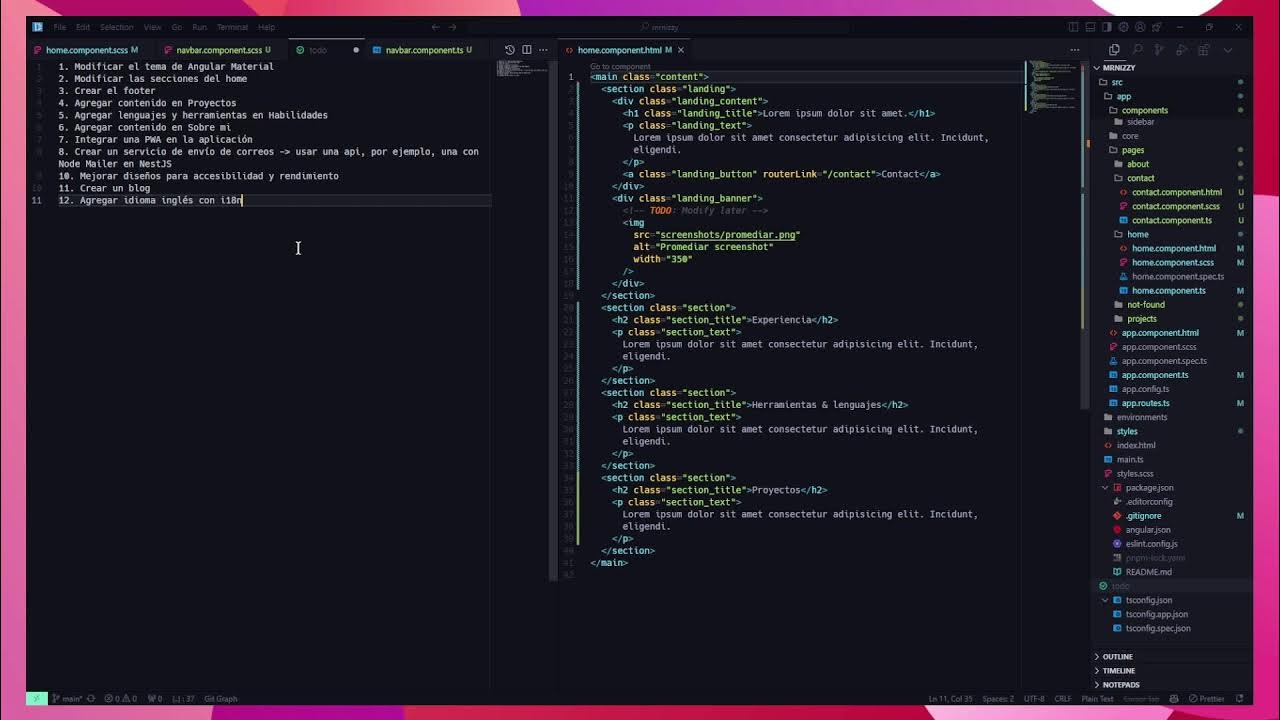 #1 Programando mi sitio web con Angular 19 | Lofi Music & ASMR Keyboard - YouTube