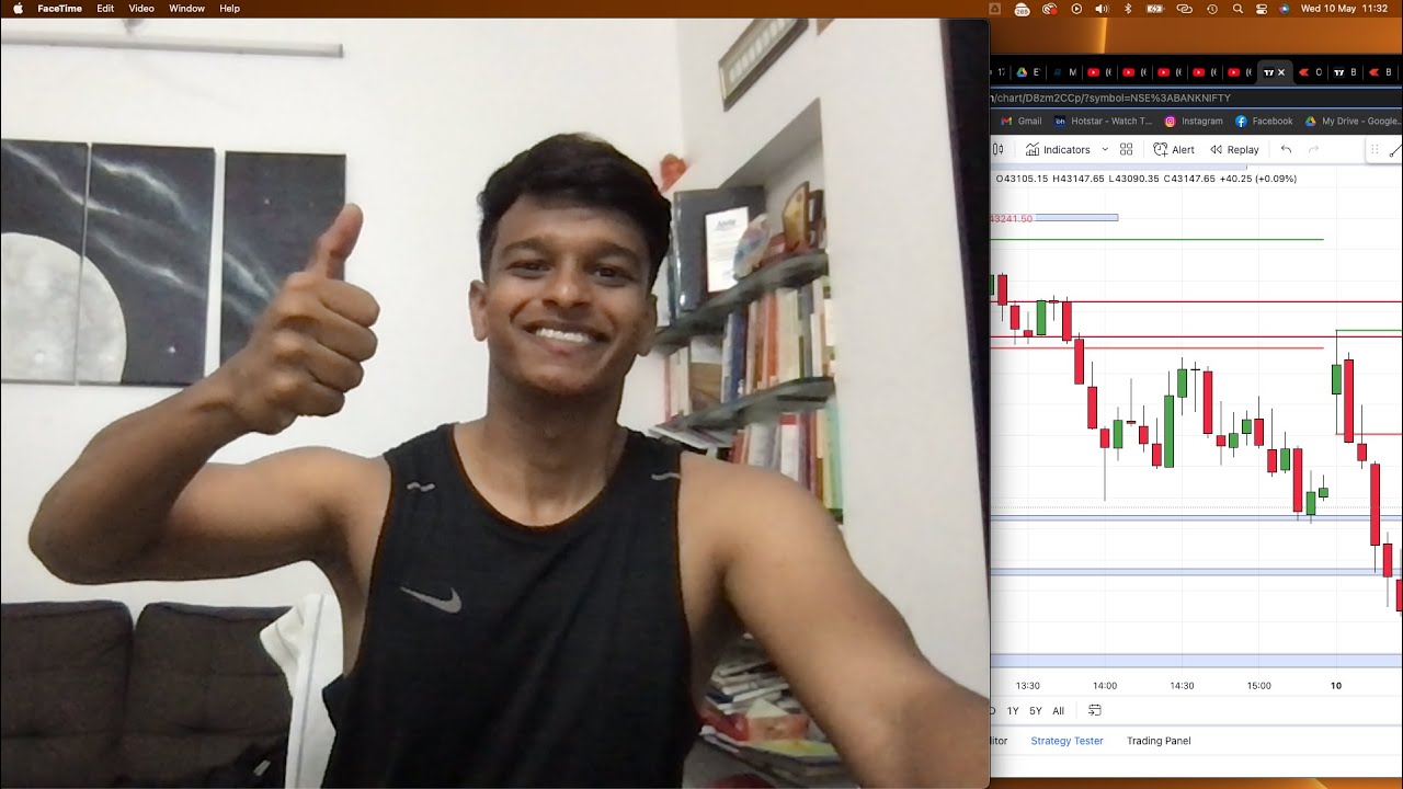 10th May 2023 Live Trading with pnl Loss Booking - YouTube