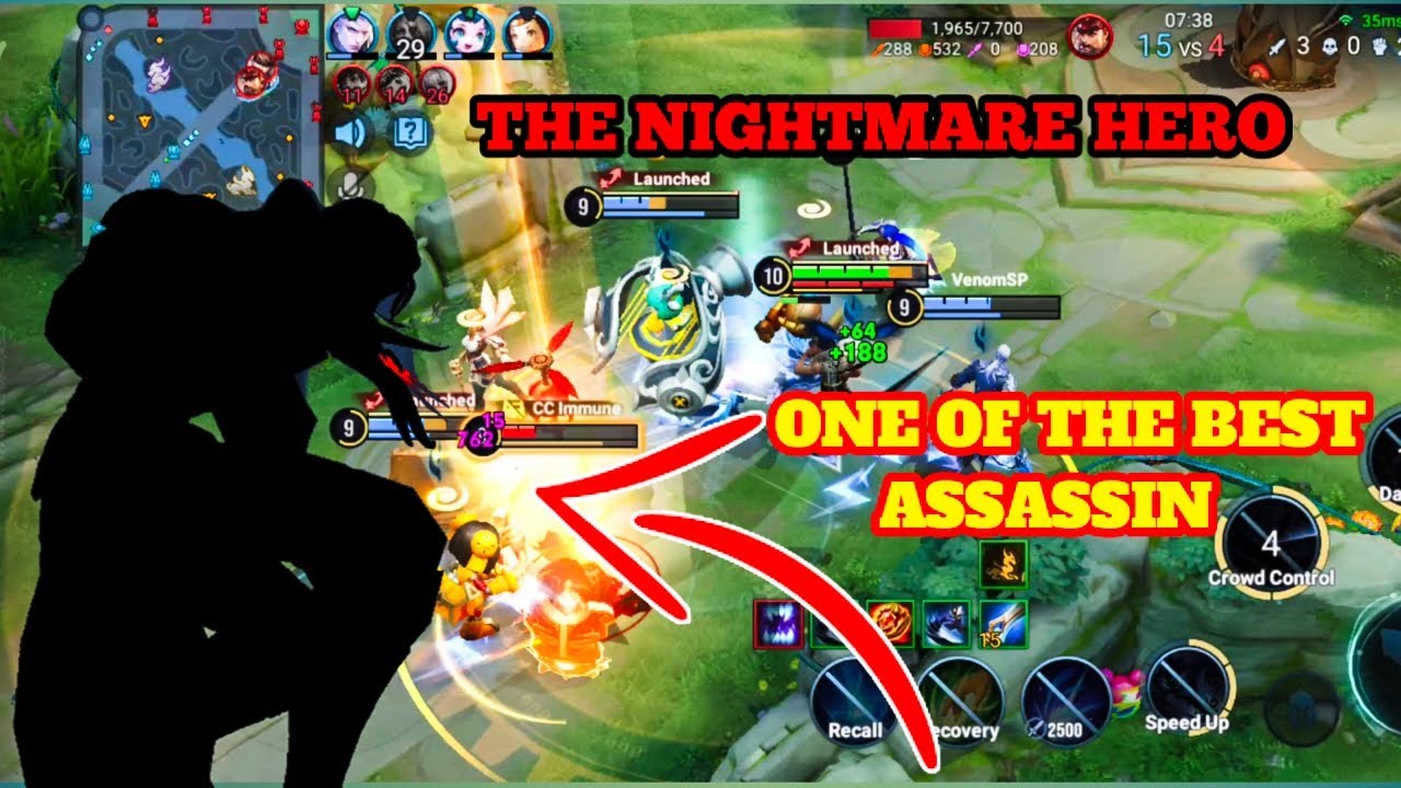 THE NIGHTMARE HERO / ONE OF THE BEST ASSASSIN TRY THIS HERO ...