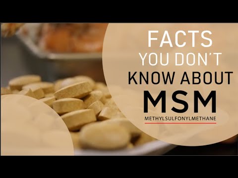 MSM or Methylsulfonylmethane for your ARTHRITIS |MSM For Joint Pain ...