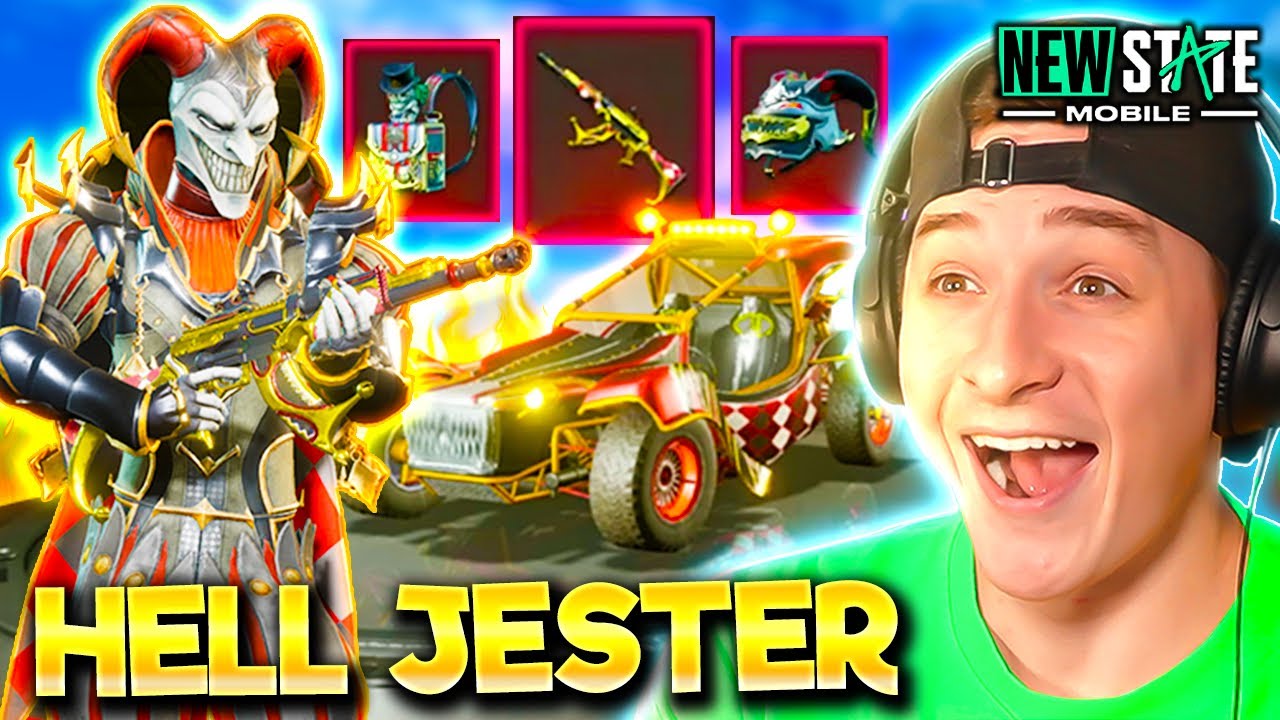 MASSIVE MYTHIC JESTER CRATE OPENING 🔥 NEW STATE MOBILE - YouTube