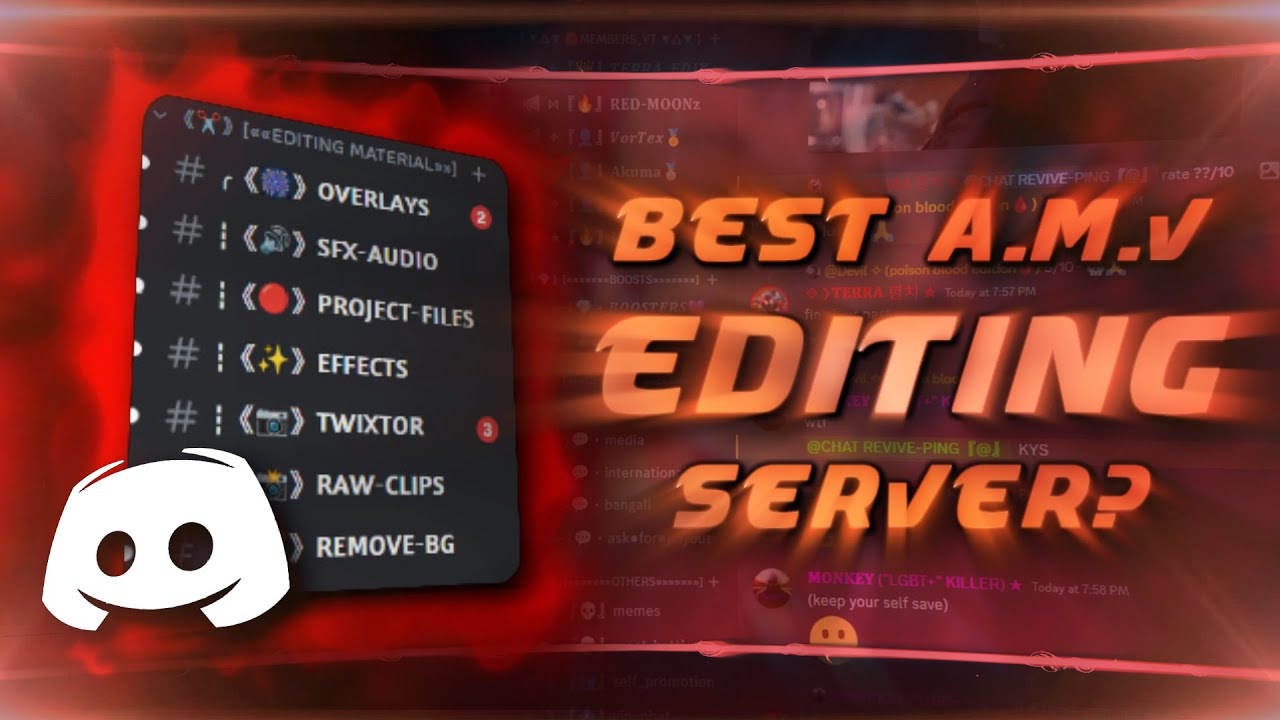 Best Useful Discord A.M.V Editing Server In 2024? - YouTube