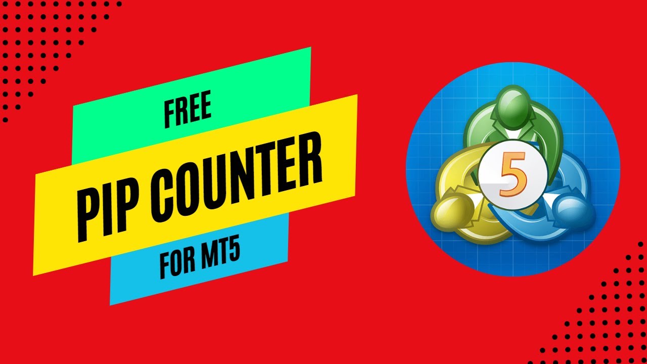 Free Pip Counter for MT5 & MT4 | Free Indicator for MT5 - YouTube
