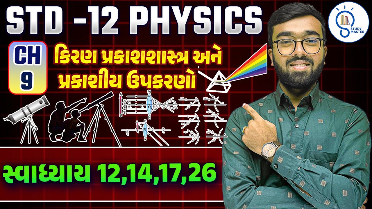 std 12 physics ch 9 Ray Optics and Optical Instruments | dhoran 12 ...