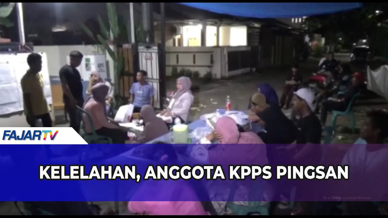 PEMILU 2024, ANGGOTA KKPS PINGSAN DAN KEJANG KEJANG, DI LARIKAN KE RUMAH SAKIT - YouTube