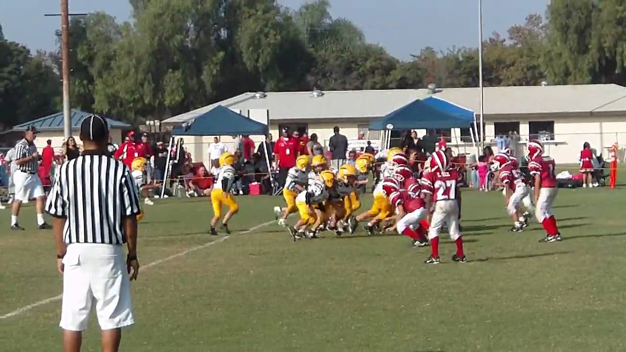 Cameron Eden - 27 yard Touchdown Run - YouTube