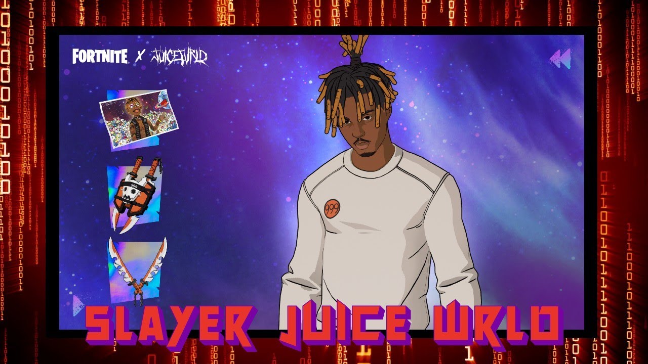 NEW Fortnite SLAYER JUICE WRLD Gameplay - Free Skin! - YouTube