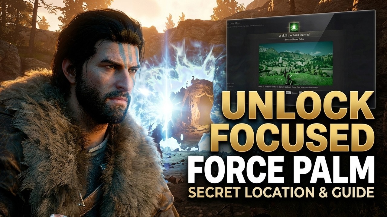 How to UNLOCK THE FOCUSED FORCE PALM in Crimson Desert (Step by Step ...