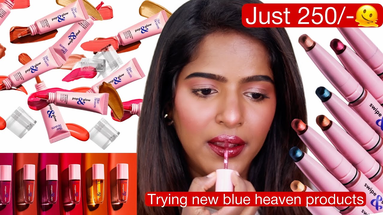 These products from Blue Heaven are 🤯Trying the new Skincare Infused ...