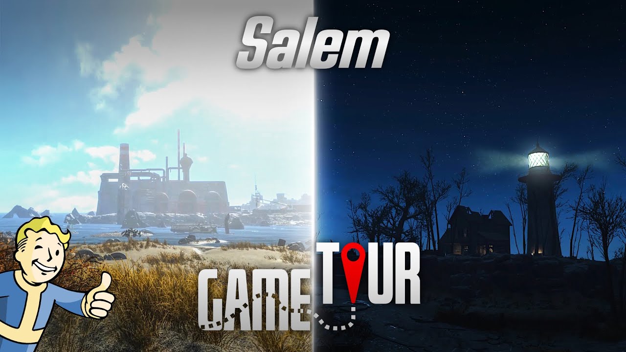 Salem Region Tour (3D Binaural) - Fallout 4 - YouTube