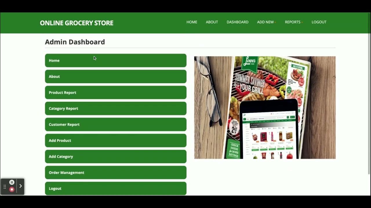 Online Grocery Store Project on NodeJS, React and Mongo - YouTube