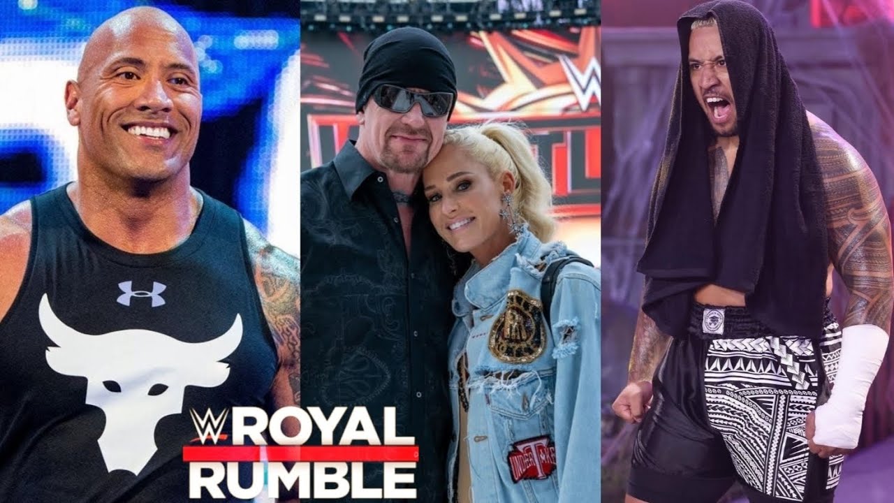 The Rock Return Secret Revealed 😱 Undertaker's wife in Women's Rumble ...