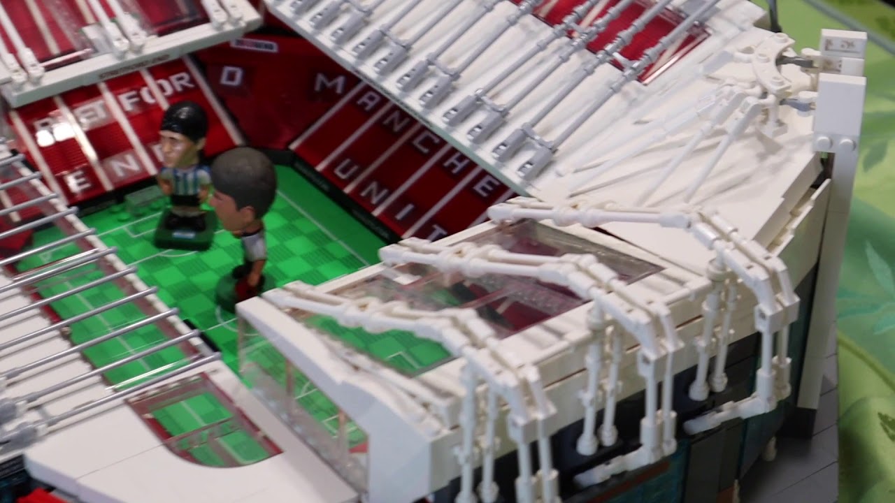 Lego manchester United old trafford stadium Review - YouTube