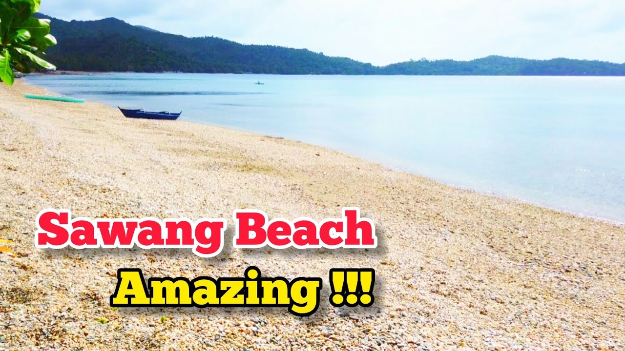 Sawang Beach Amazing sa Ganda - YouTube