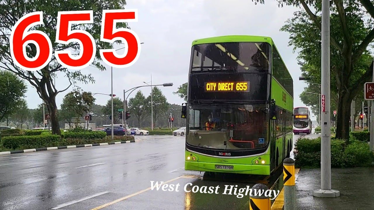 WEST COAST HIGHWAY RUN - SBS CDS Bus 655 [Volvo B9TL (CDGE)] - YouTube