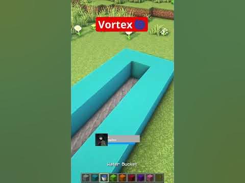 Minecraft Vortex Tutorial🌀 #shorts - YouTube