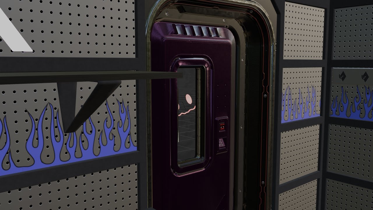 Continuing Uzi's Room (Murder drones, Blender) - YouTube