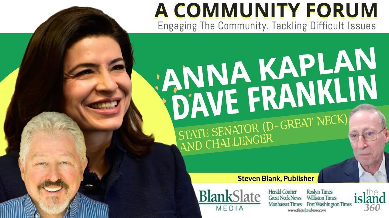 Sen. Anna Kaplan and Dave Franklin discuss the issues - YouTube