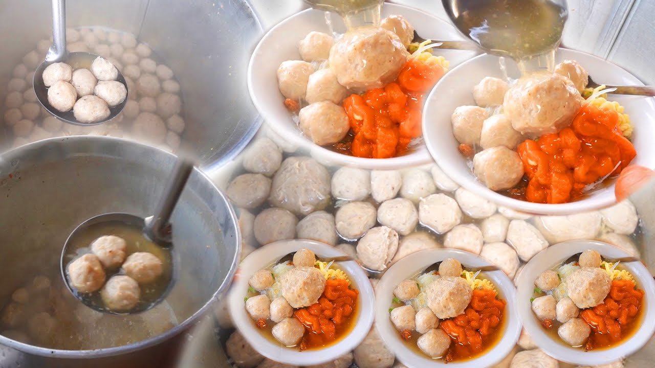 BAKSO PAK YANTO 10 RIBUAN PORSI KENYANG !!! WARUNGNYA NYEMPIL DI SUDUT ...