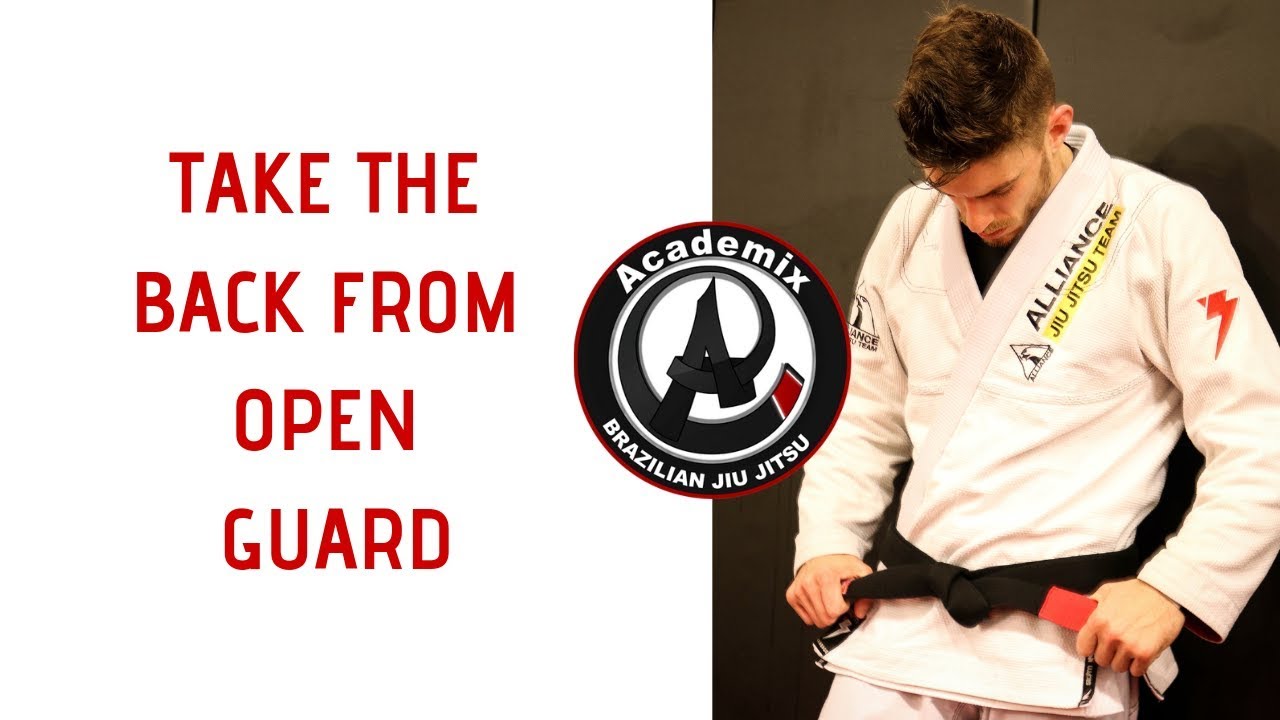 Take The Back From Open Guard - YouTube