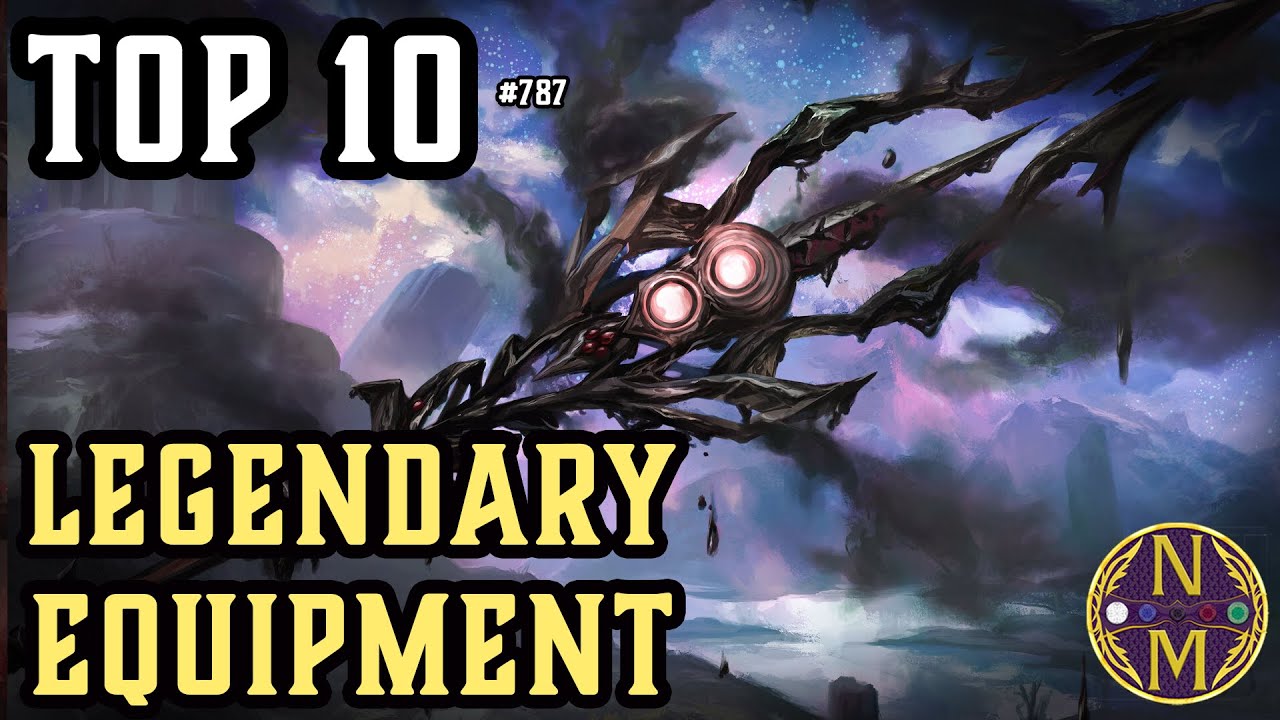MTG TOP 10: The STRONGEST Legendary Equipment in Magic: the Gathering ...