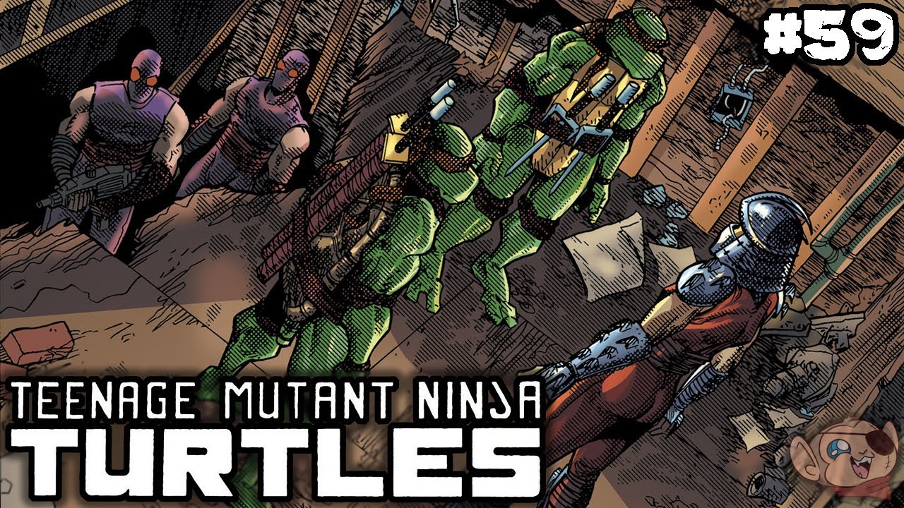 The Turtles Team Up with "Shredder" in TMNT #59 City at War Part 10 ...
