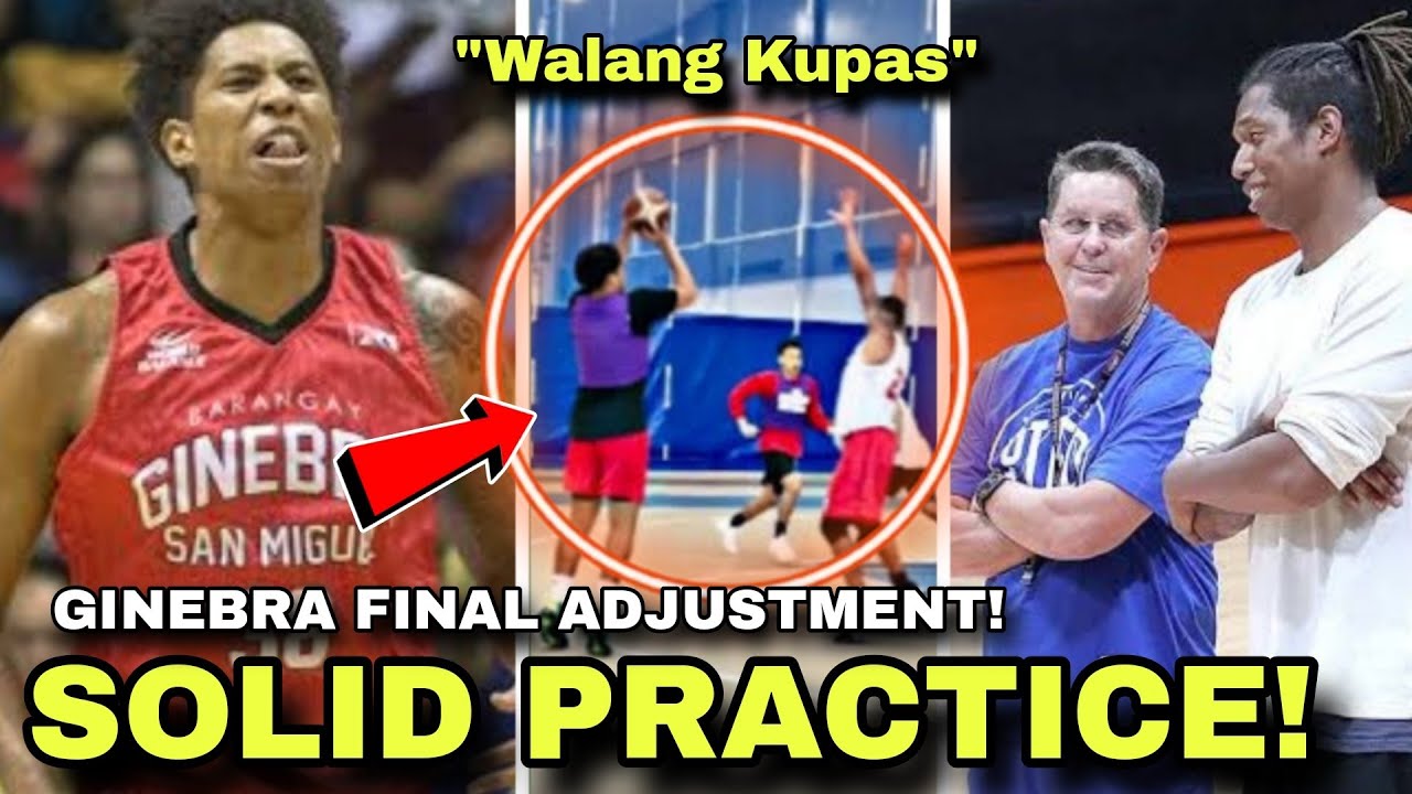 GINEBRA Sigurado sa GAME 1! May PANTAPAT na! SOLID PRACTICE JOE DEVANCE! Kampante na CTC! - YouTube