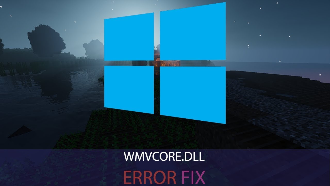 Fix WMVCore.DLL is Missing When you run program - YouTube