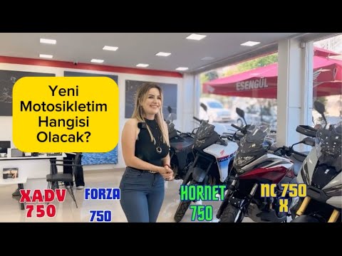 750 CC MOTOSİKLETİMİ SEÇİYORUM! // HONDA ESENGÜL