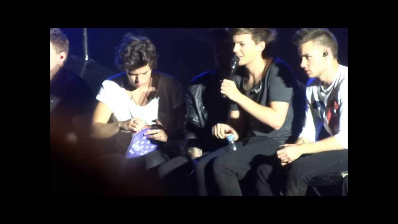 One Direction - WHAT MAKES YOU BEAUTIFUL - TMH tour @ Munich, Germany ...