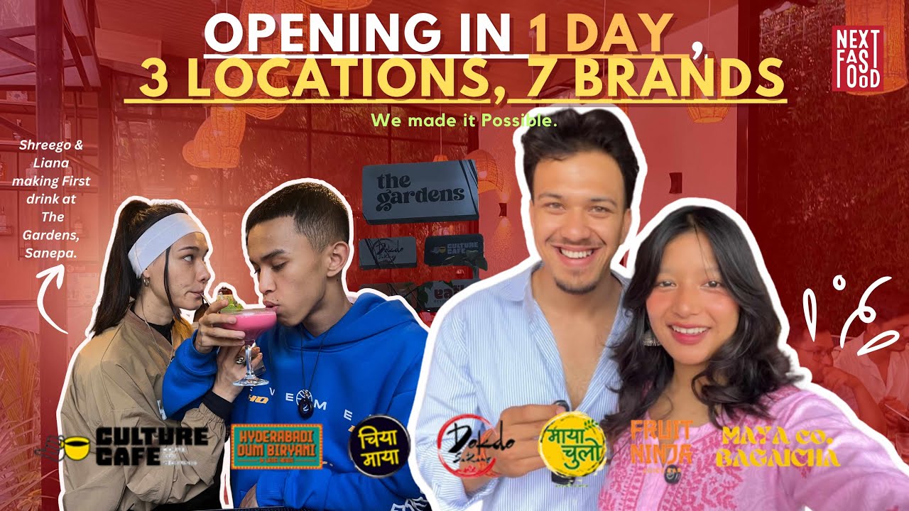 1 Day, 7 Brands, 3 Locations – We Did It! |opening vlog|NEXT FAST FOOD ...