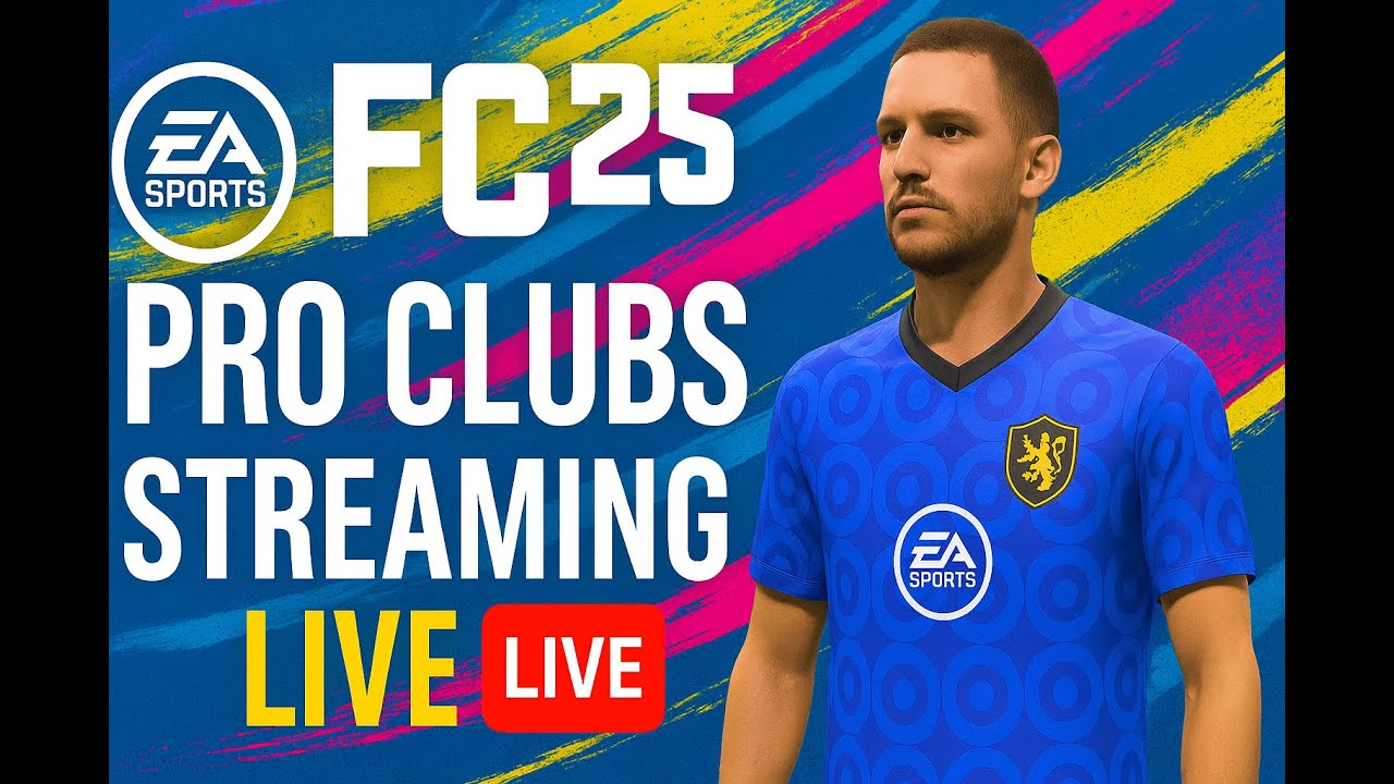 EA FC 25 pro clubs Streaming Live - YouTube
