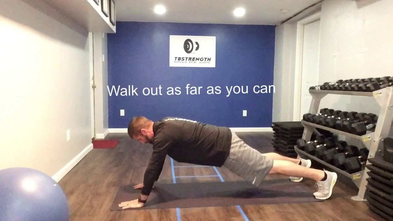 Plank Walkouts - YouTube