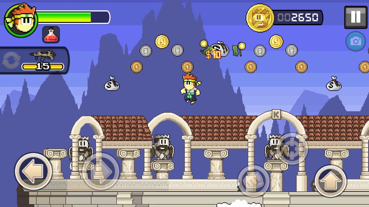 Dan the Man - Main Story - Stage 8-2-2 - Android Gameplay - YouTube