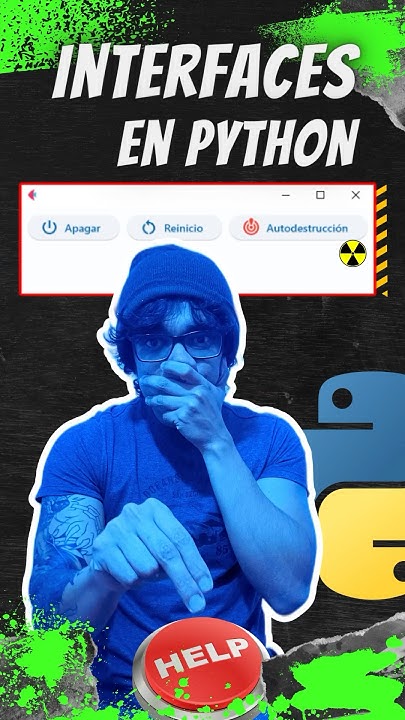 Crea Interfaces De Usuario Con Python Python Programacion Pythonprogramming Youtube