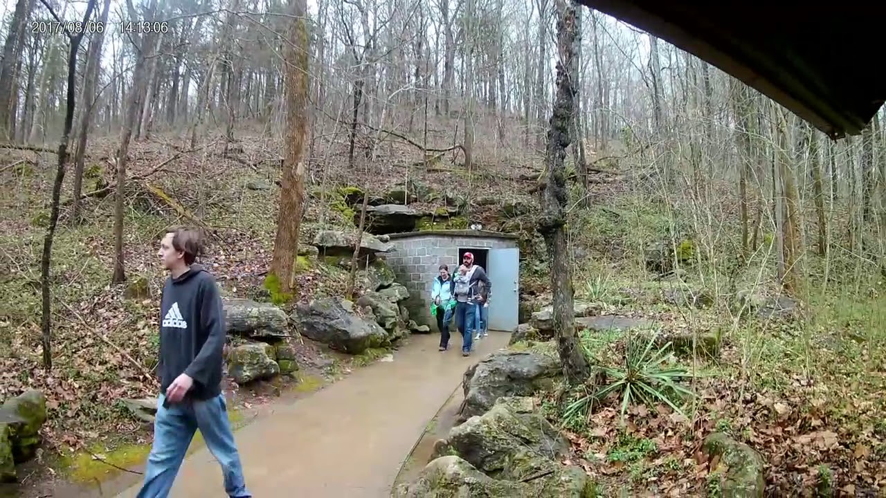 Mammoth Cave Frozen Niagara Tour - YouTube