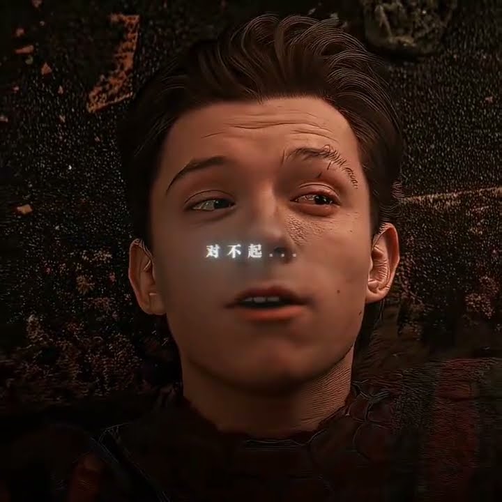 Tony stark X peter parker | sad Edit | with a smile | - YouTube