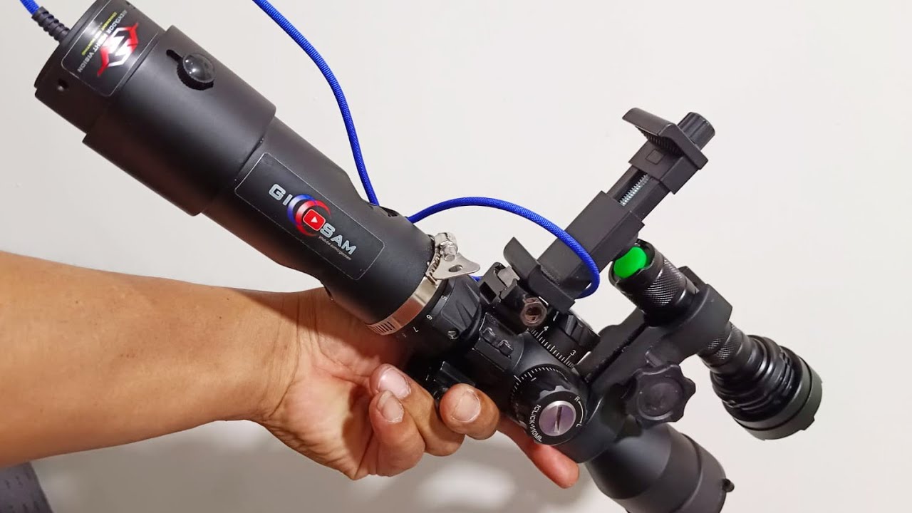 NV camera night vision, fullset bonus senter IR - YouTube