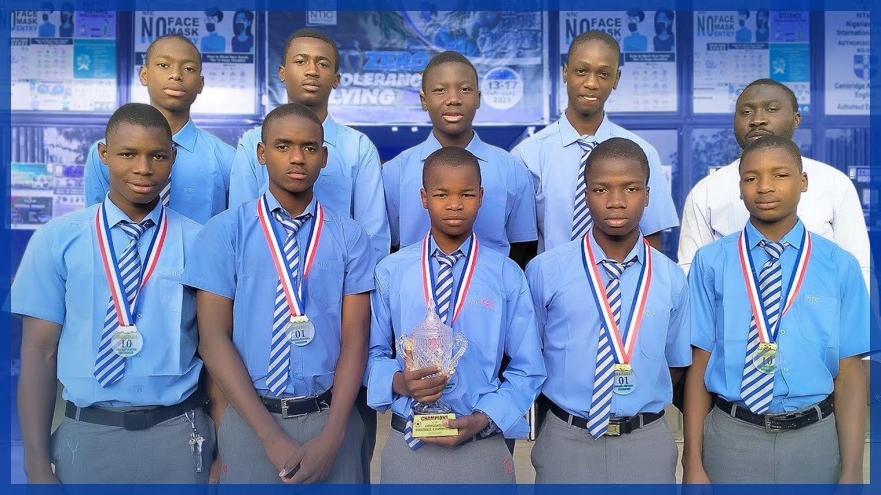 NTIC Kano won Lion League Interschool Football Competition - YouTube