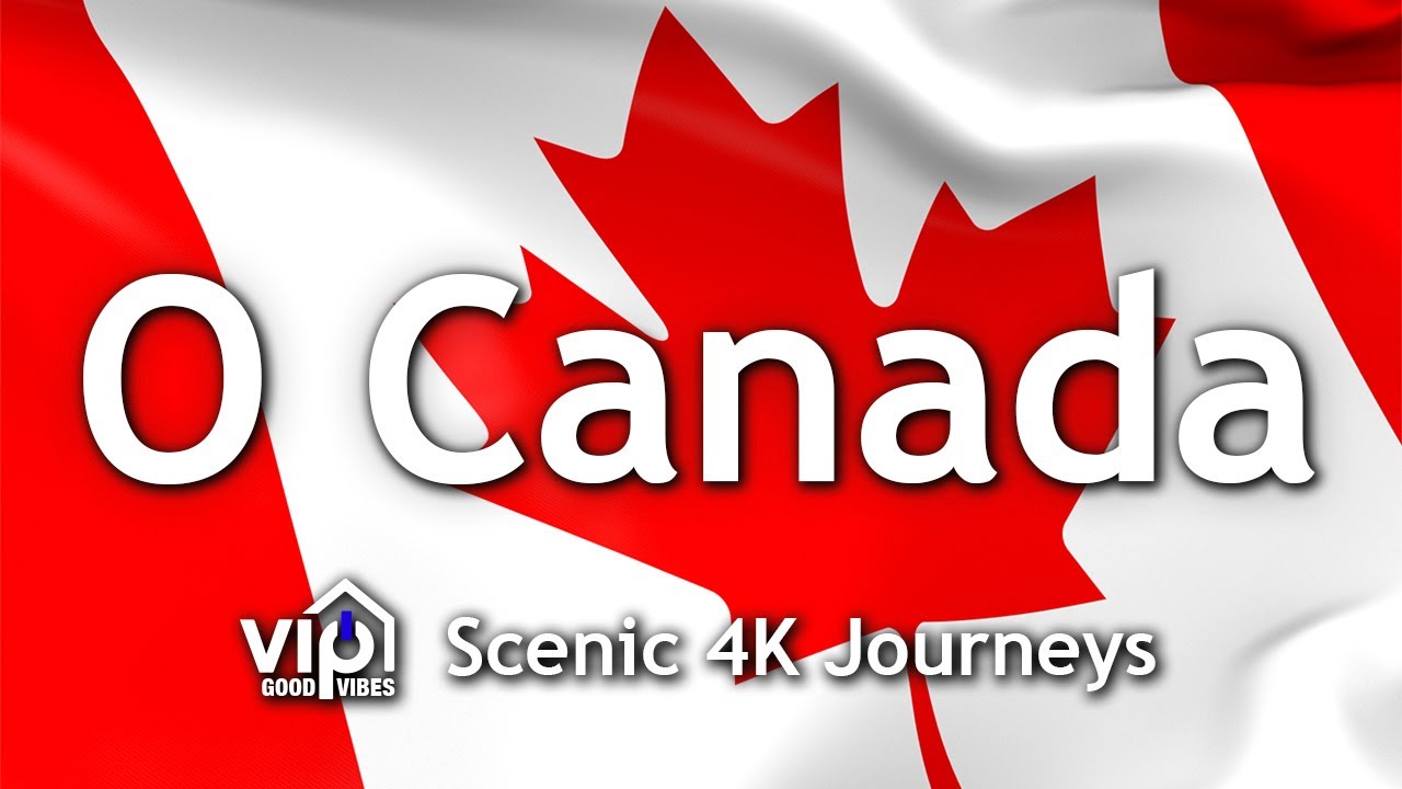 🇨🇦 O Canada Instrumental - Canadian National Anthem | 4K Video - YouTube