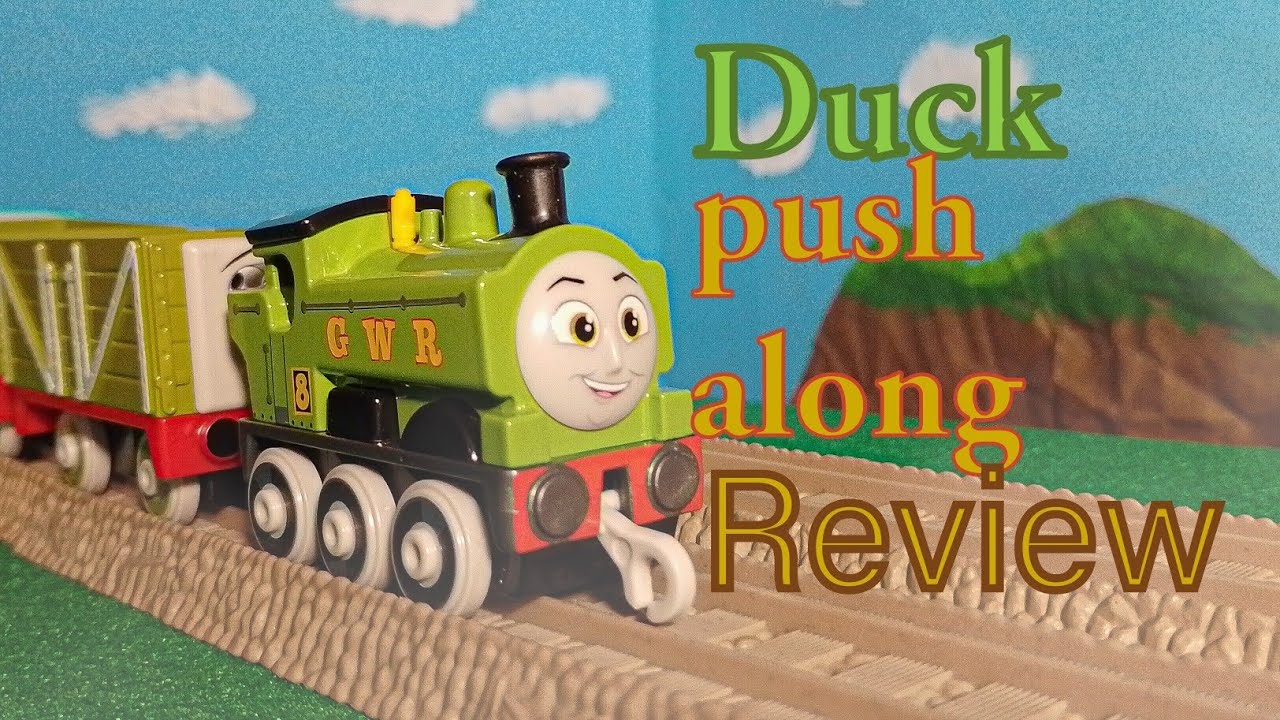 Duck push along Unboxing y Review // Thomas and friends all engines go - YouTube