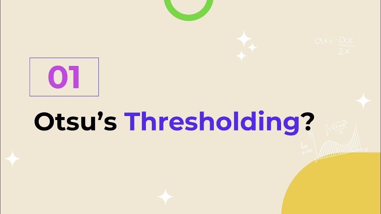 Tutorial Otsu's s Threshold | Python Programming - YouTube