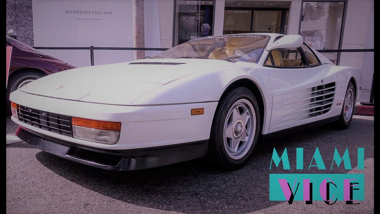 Miami Vice Crocketts Theme HD starring the Testarossa - YouTube